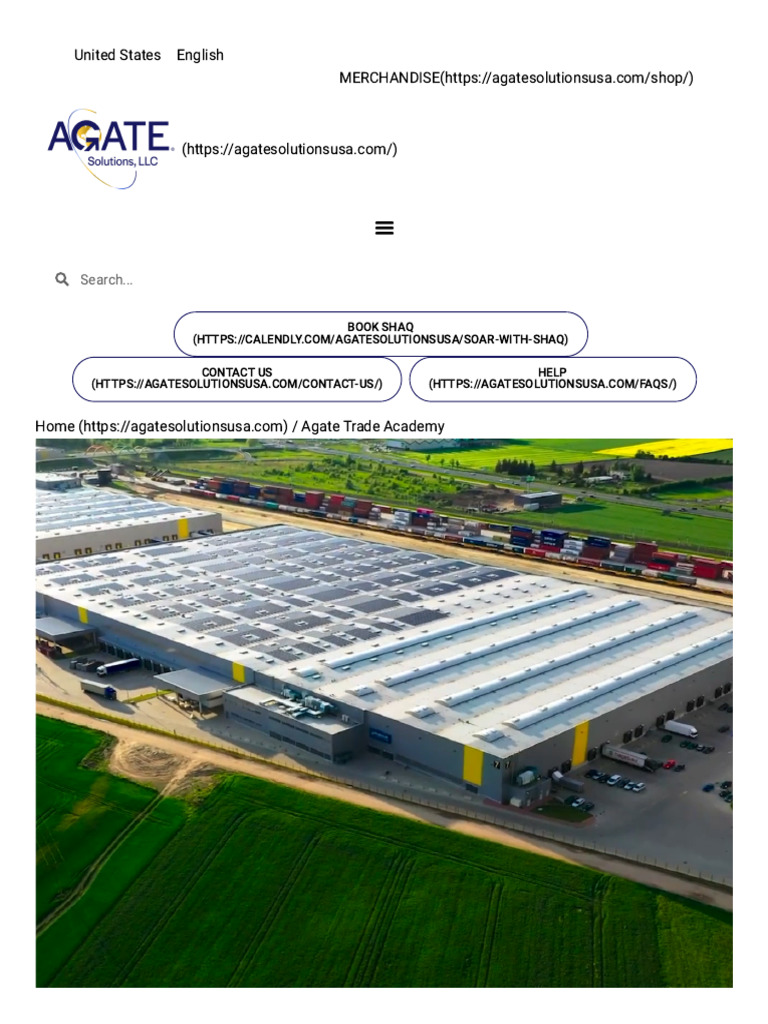 Agate Trade Academy - Agate Solutions | PDF | Logistics | Customs