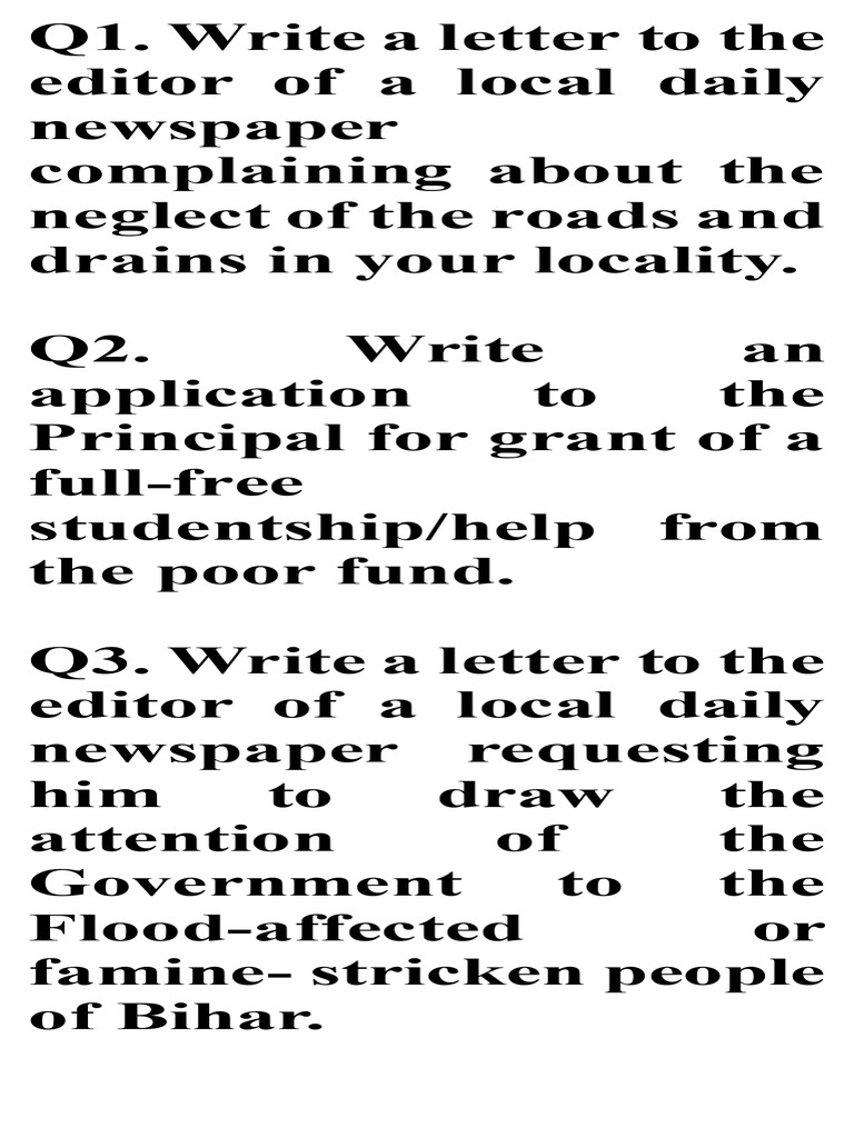 Letter & Application Excercise - 06.april.2025 | PDF