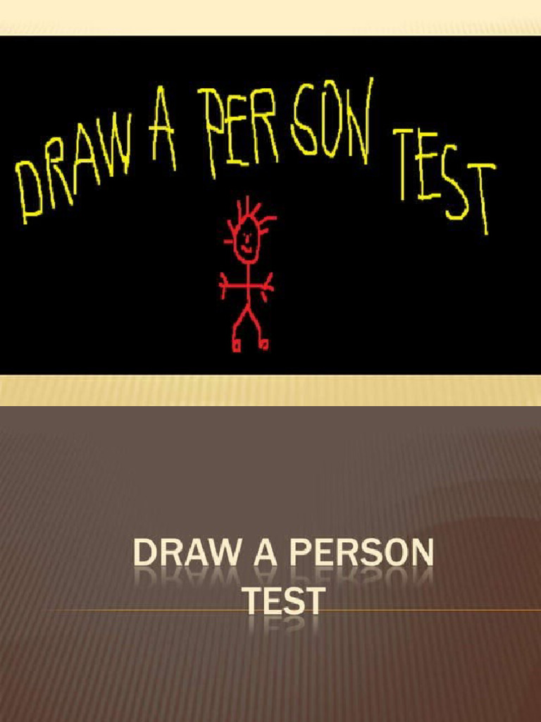 Draw a Person Test | PDF