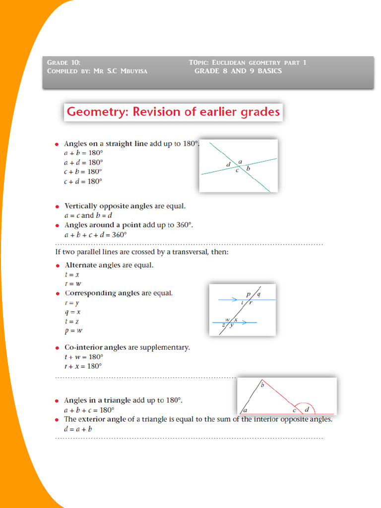 Grade 10 BASICS PART 1 (3 DAYS OF TEACHING AND MARKING HOMEWORK) - 042910 | PDF