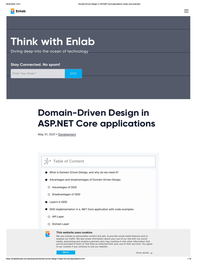 Domain-Driven Design in ASP - NET Core Applications (Library and ...