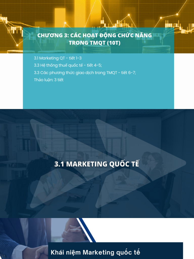 TMQT - C3 Các hoạt động chức năng trong TMQT | PDF