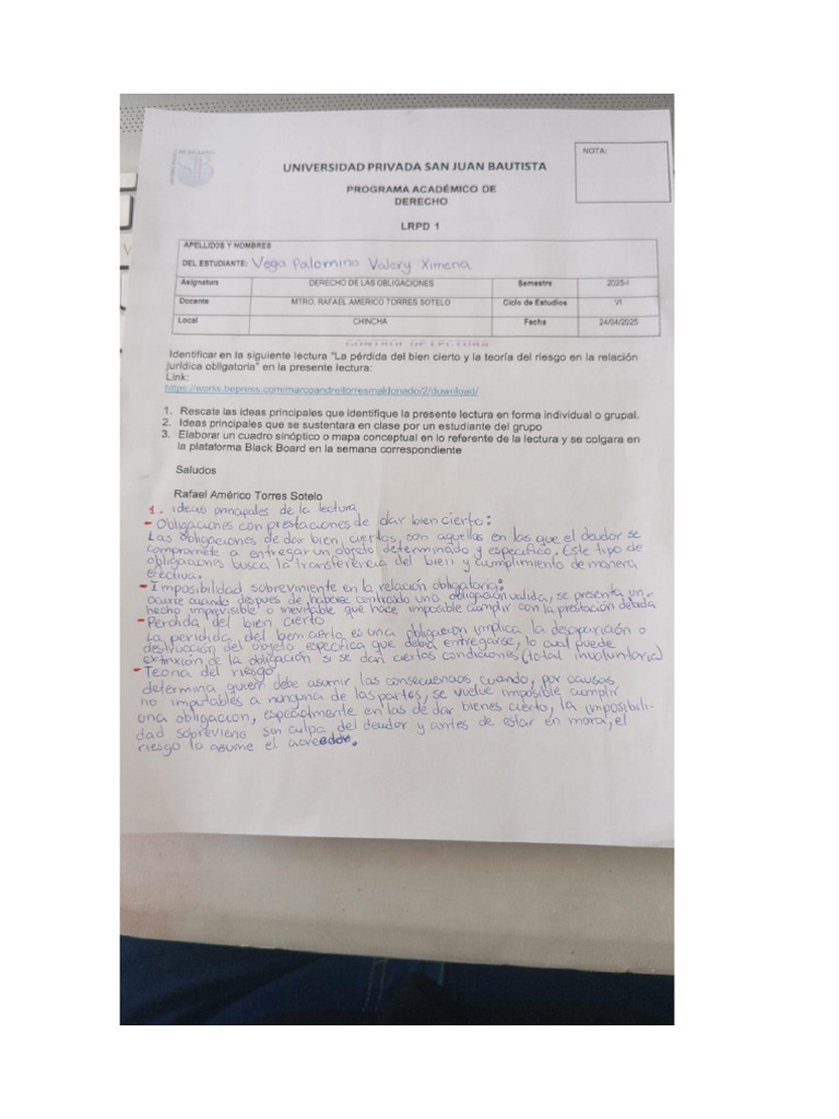 LRPD 1 Obligacines | PDF