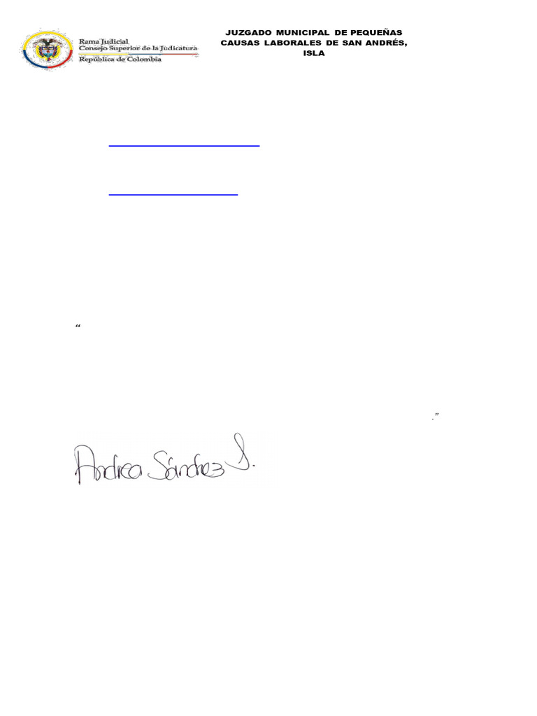 06 Oficio Notificacion Admision | PDF