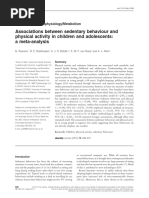 Adult Sedentary Behaviors Questionnaire | PDF | Sedentary Lifestyle ...