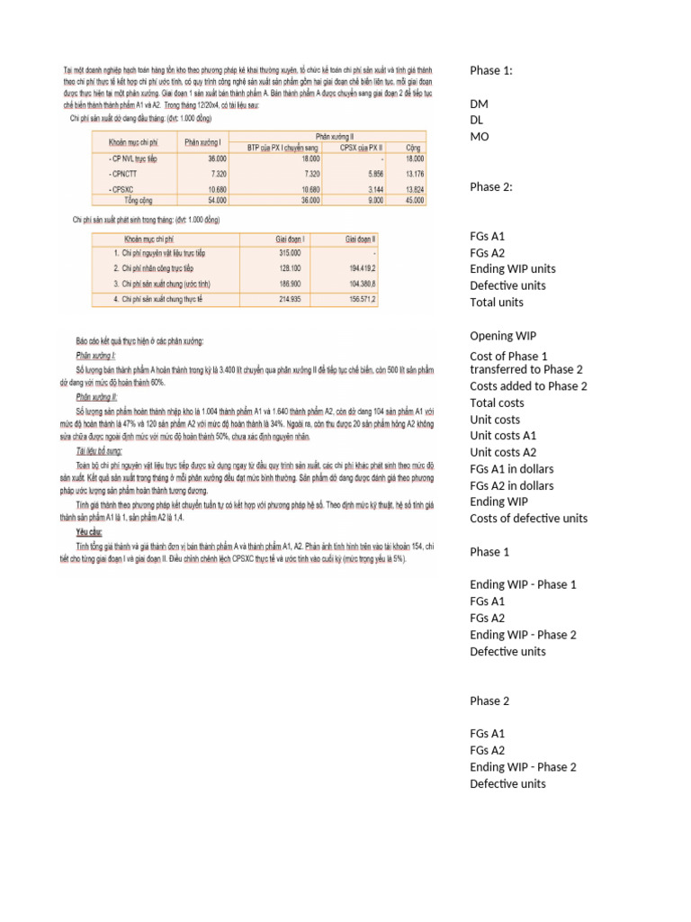 Practice For FIFO Calculation | PDF