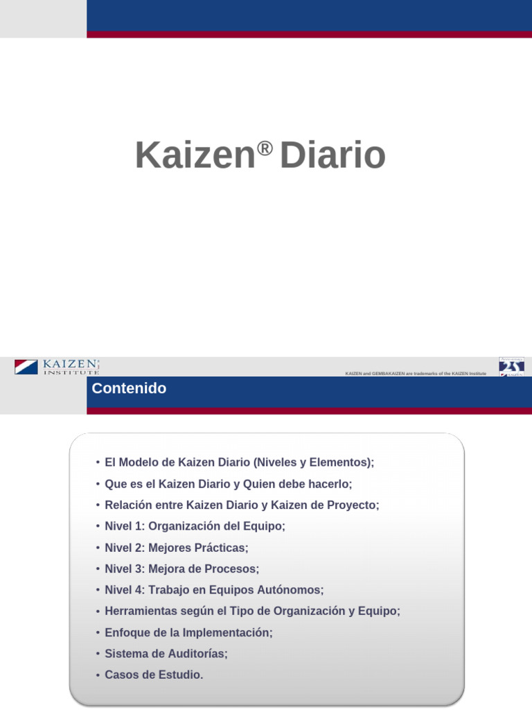 Daily Kaizen Panel and Meeting | PDF