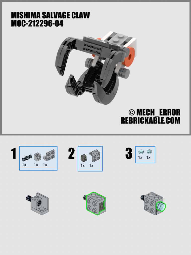 HSM II Salvage Claw Instructions | PDF