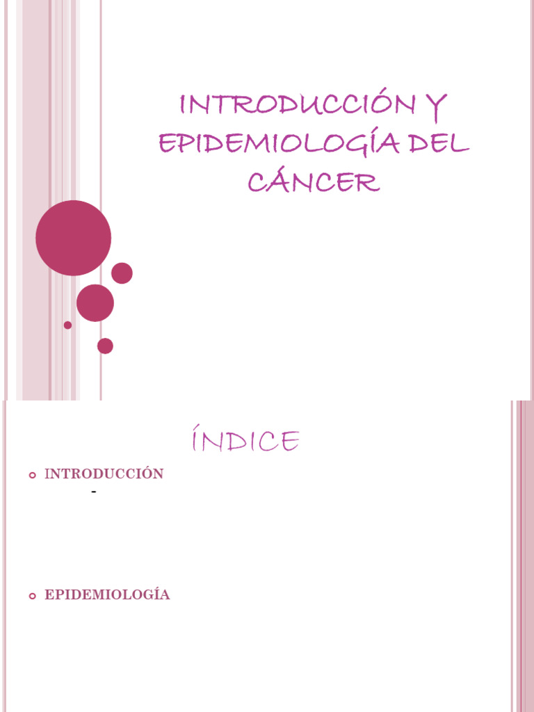 04 - Introd. y Epi C Ncer - REF | PDF | Metástasis | Cáncer