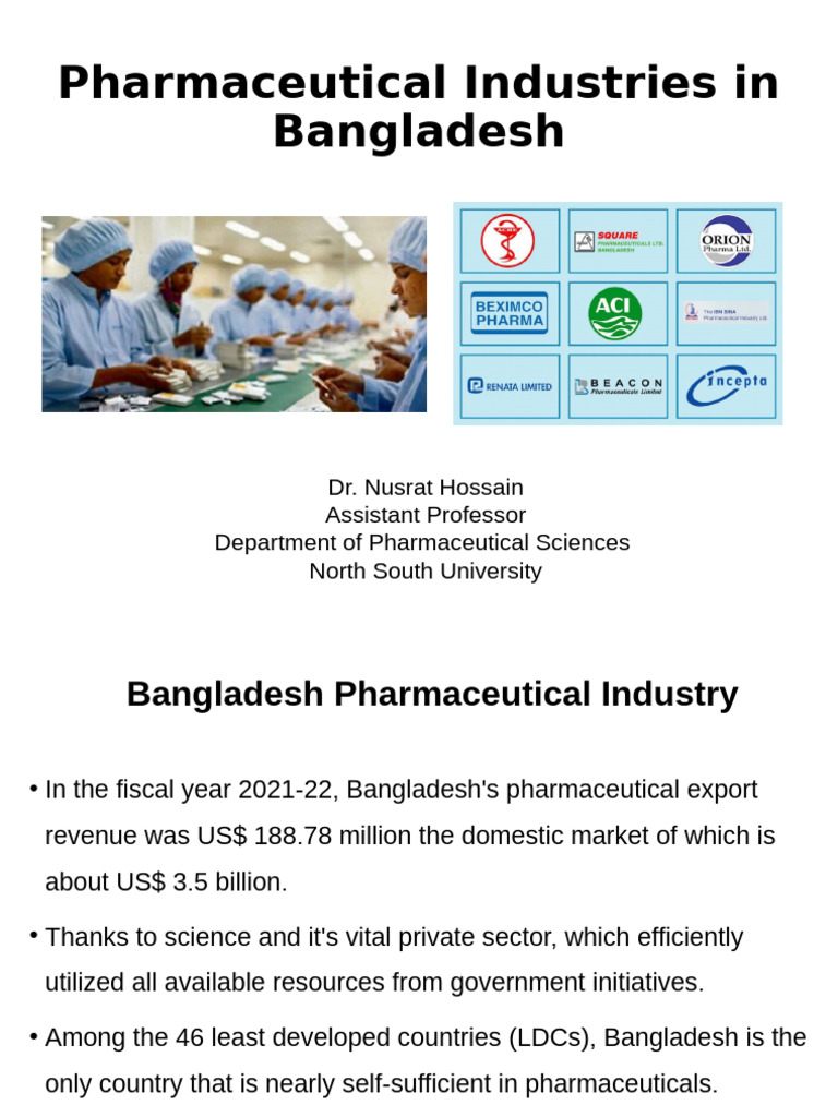 PHR 110_Lec2_NSU Pharma Industry in Bangladesh | PDF | Pharmaceutical Industry | Nonsteroidal ...
