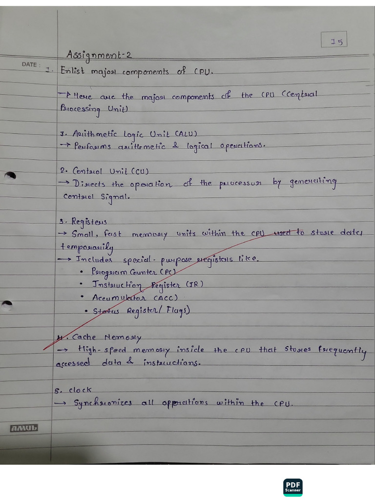 Coa Assignment 2-1 | PDF
