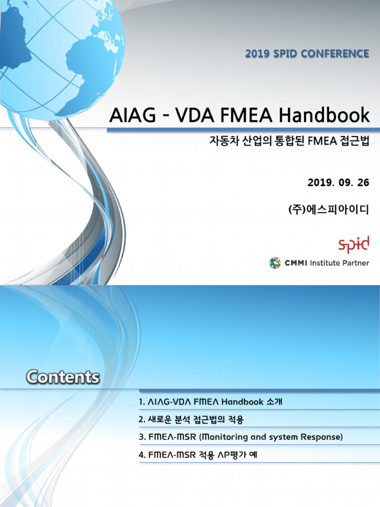 01 Aiag Vda New Fmea Lee-Spid | PDF | Electric Motor | Verification And ...