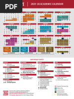 Ut Academic Calendar 2025 26 | PDF | Academic Term | Educational ...