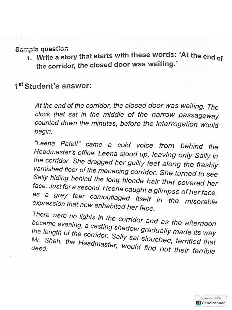 Sample Narratives and Examiner Response | PDF