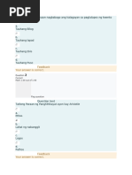 Pagbasa 2nd Quarter Exam Fili2112 Grade 12 | PDF