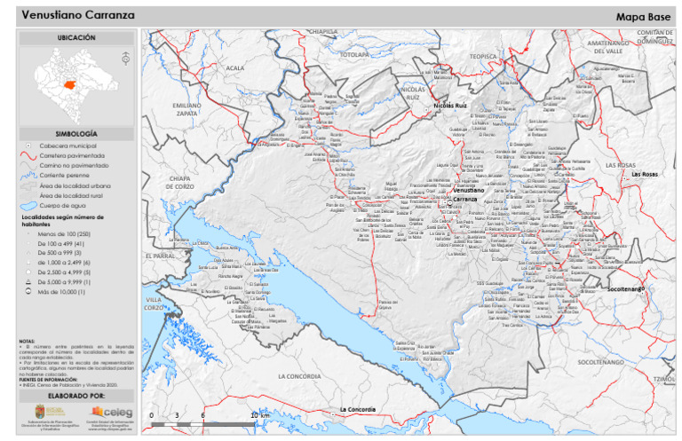 Mapa de Localidades de TauraMena | PDF