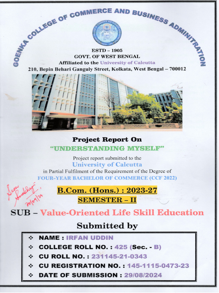 Sample Cvac Project | PDF