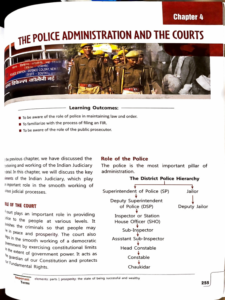 SST - Police Administration | PDF | Police | Prosecutor