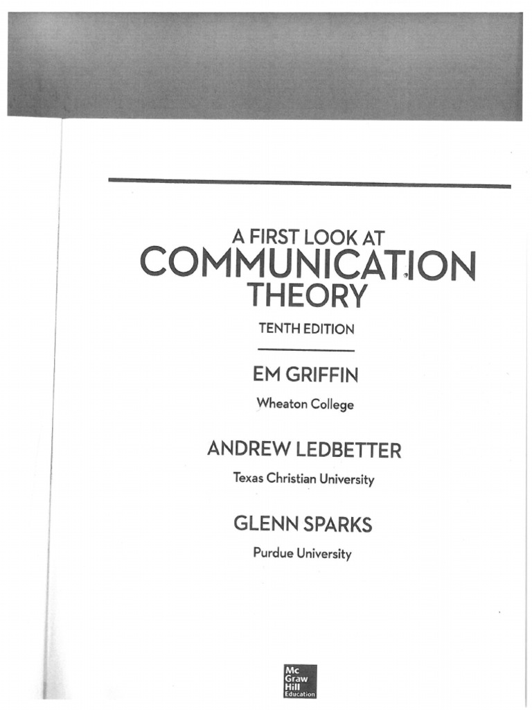 First Look at Communications Theory Cultivation Theory | PDF
