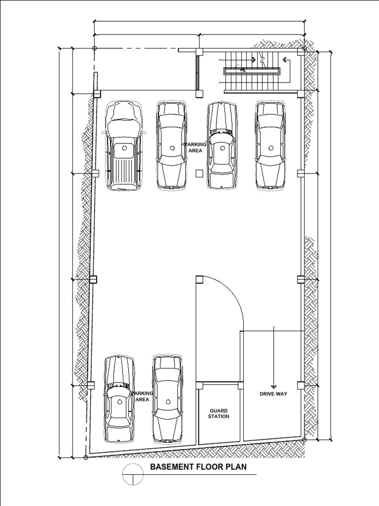 Basement Floor Plan: Parking Area | PDF