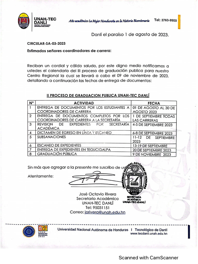 Circular 03 2023 | PDF