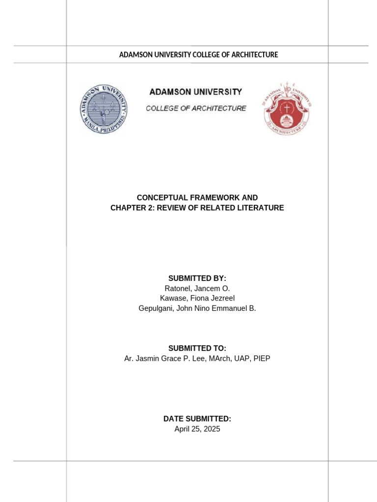 Ch. 2 RRL Conceptual Framework 1 | PDF | Airport | Transport