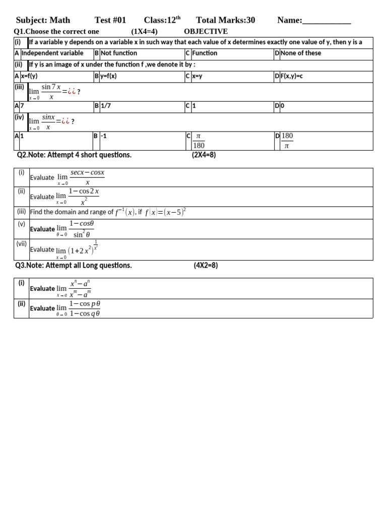 class 12 chapter 1-1 | PDF