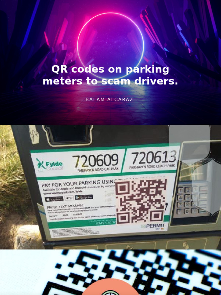 QR Codes On Parking Meters To Scam Drivers | PDF
