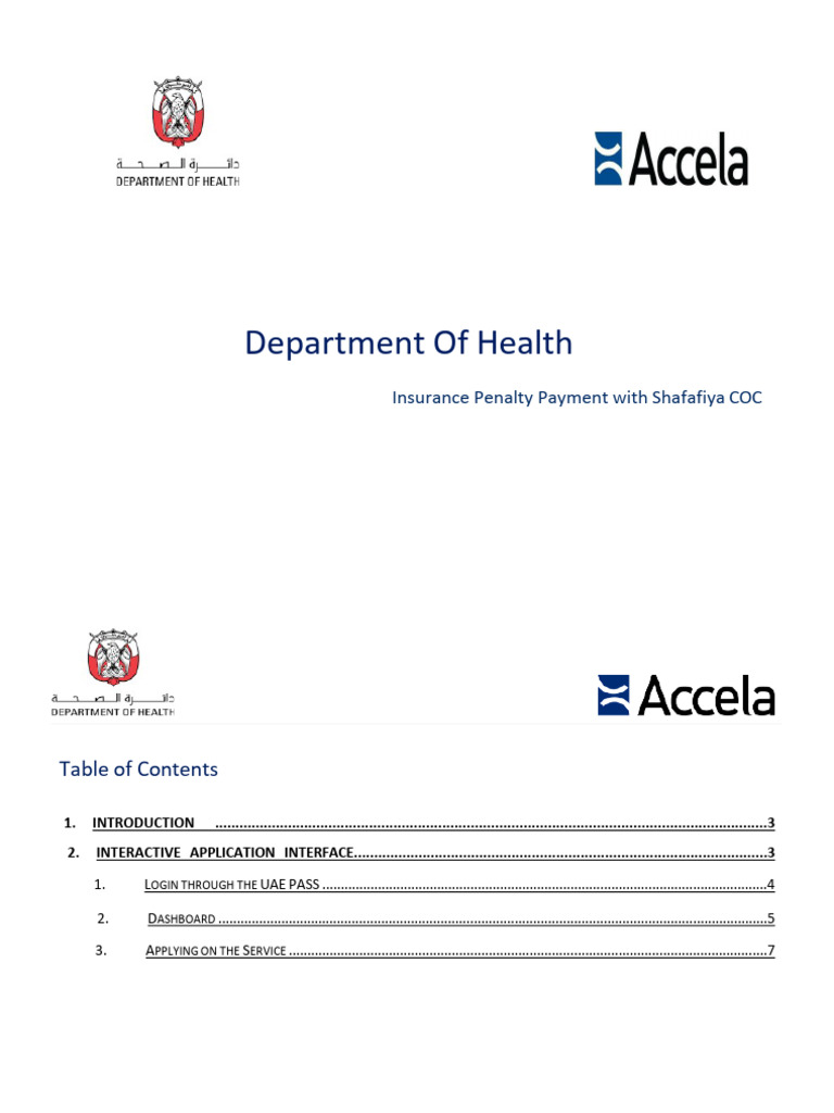 Insurance Penality Paymenwith Shafafiya COC | PDF | Software | Computing