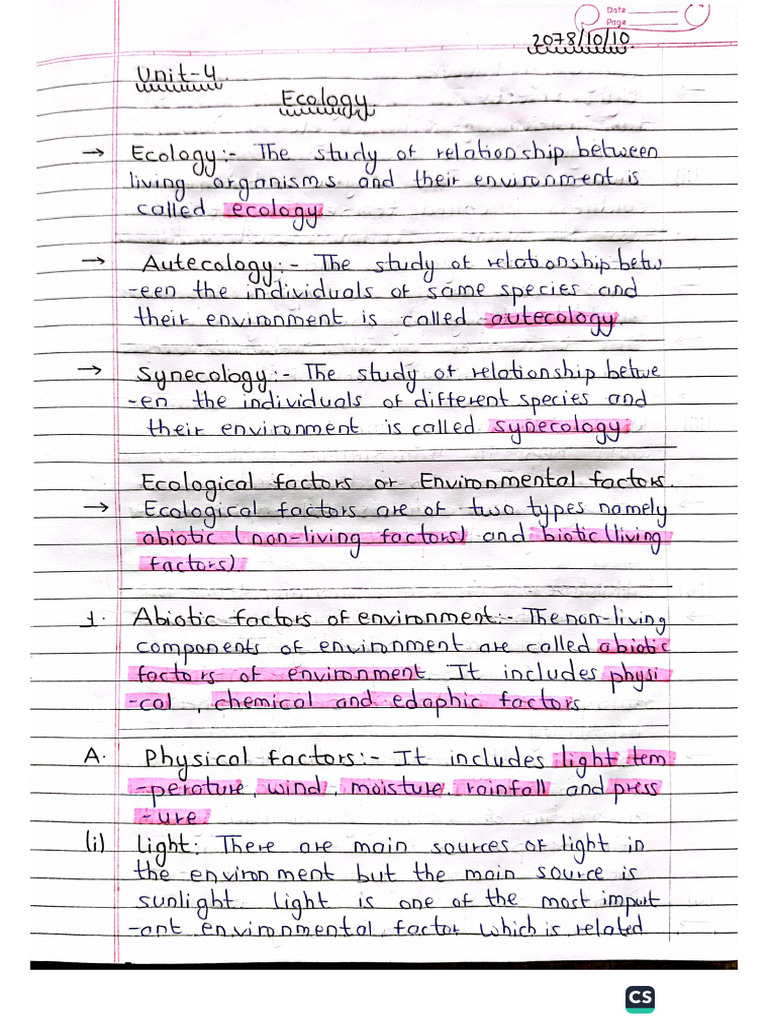 Botany Unit 4 | PDF