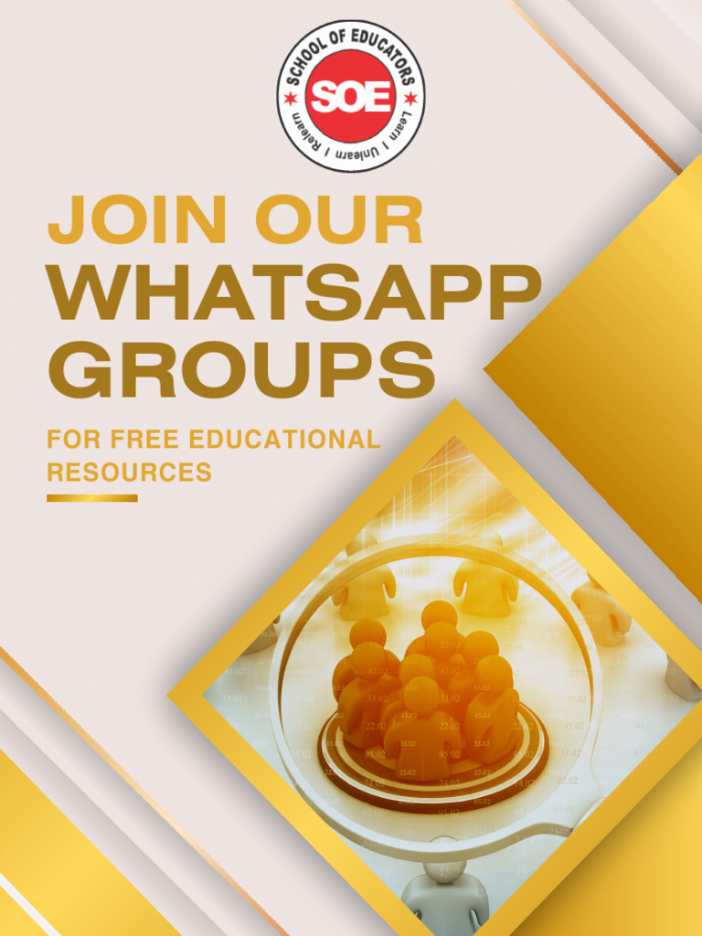 Join Whatsapp Groups For Free Educational Resources by School of ...