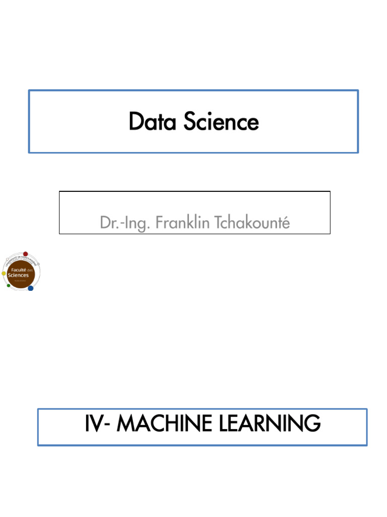 Data Science Chap4 1 Machine Learning Preliminaires | PDF
