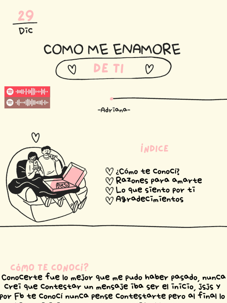 Como Me Enamore de Ti.. | PDF