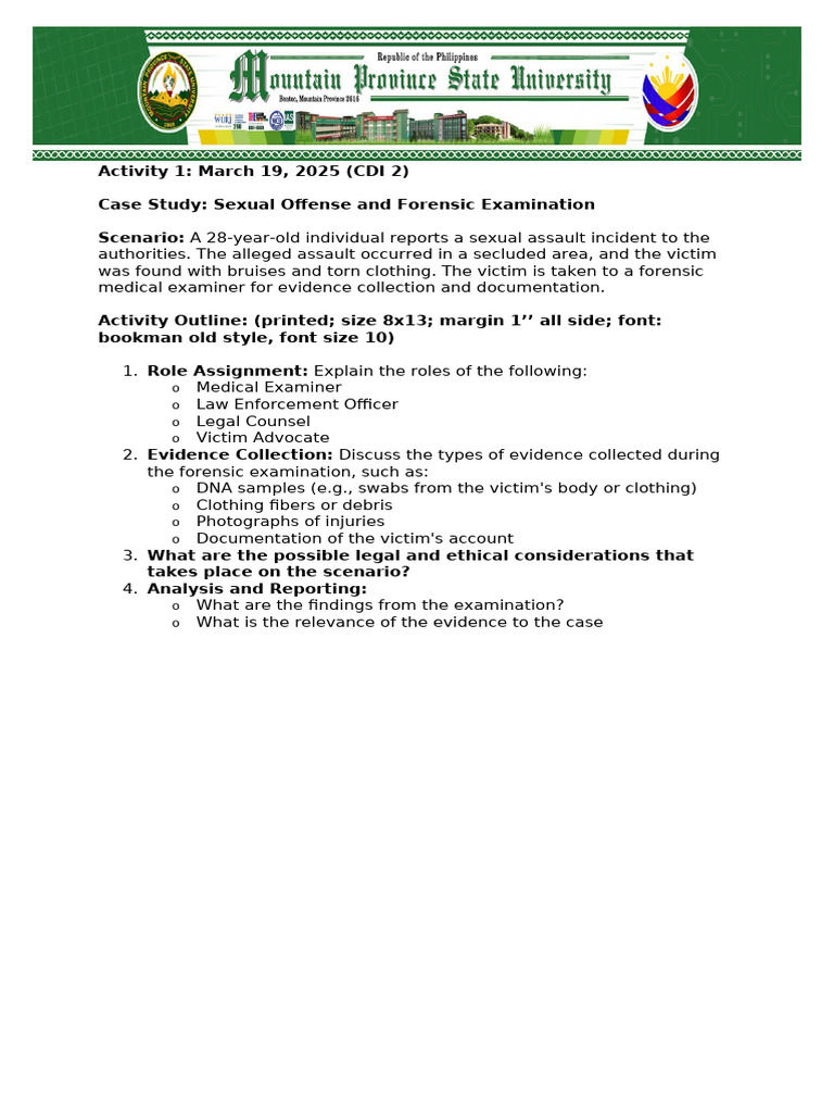 Activity 1 CDI | PDF