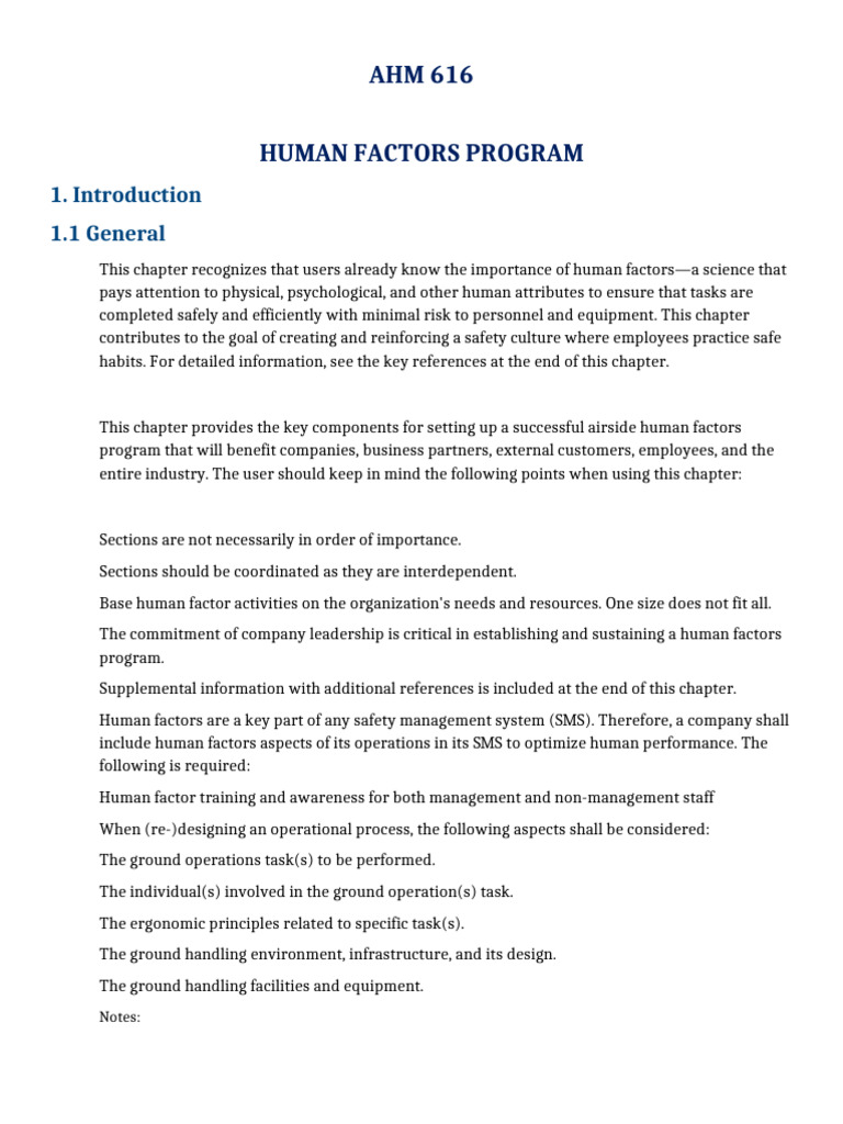 IATA AHM 45th Edition 616 | PDF | Shift Work | Sleep