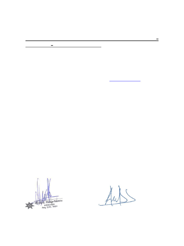 Apersonamiento Franckin Sasari 1 | PDF