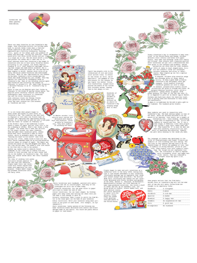2013 Valentines Day History | PDF | Valentine's Day | Cupid