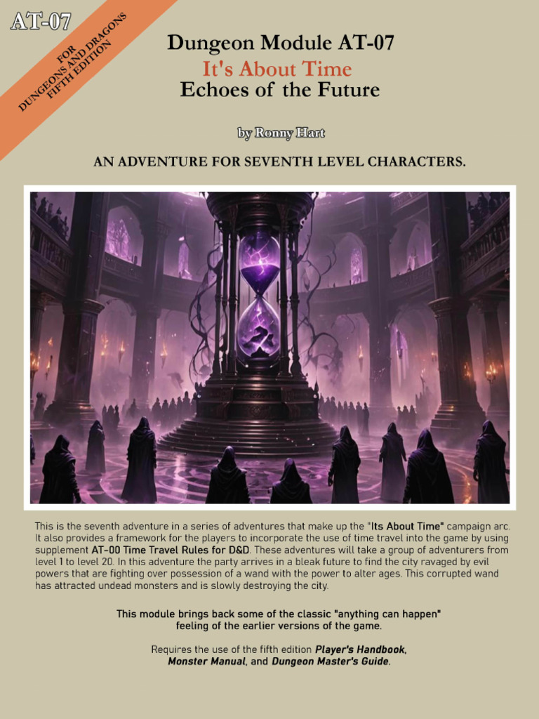 Echoes of The Future (D&D Adventure) | PDF | Dungeons & Dragons
