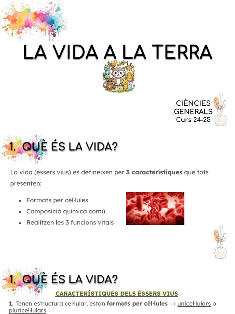 La Vida A La Terra | PDF