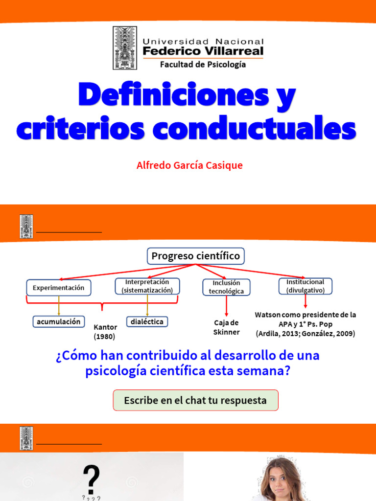 Criterios Conductuales en Psicología | PDF | Behaviorismo | Comportamiento