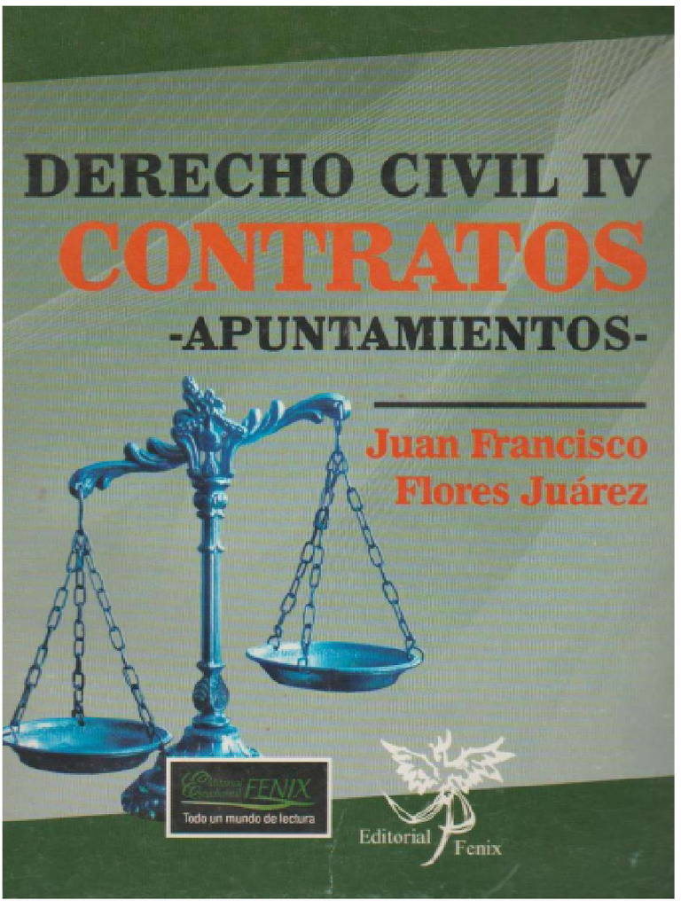 Libro de Derechos Civil IV Contratos Lic Flores | PDF