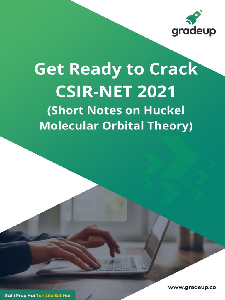 Huckel Molecular Orbital Theory Gradeup 73 | PDF