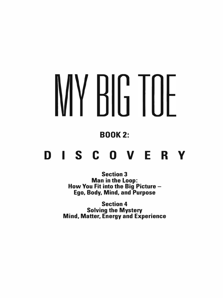 (My Big TOE Book 2) Tom Campbell - Discovery 2 (2003) - Libgen - Li ...