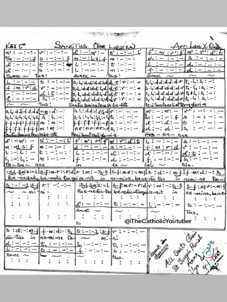 Sanctus Libera | PDF