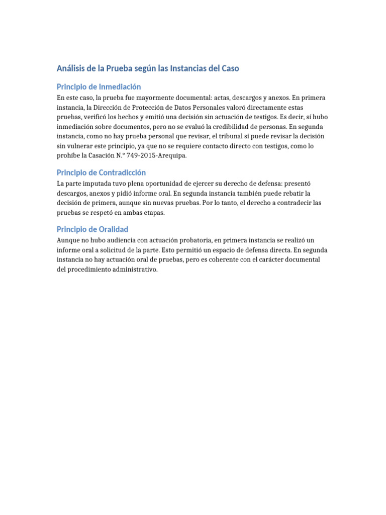 Analisis de Prueba Instancias | PDF