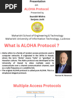 Slotted ALOHA Presentation | PDF