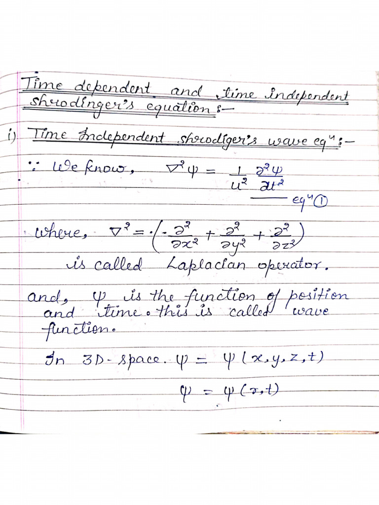 4th Sem Elementary Quantum Mechanics | PDF
