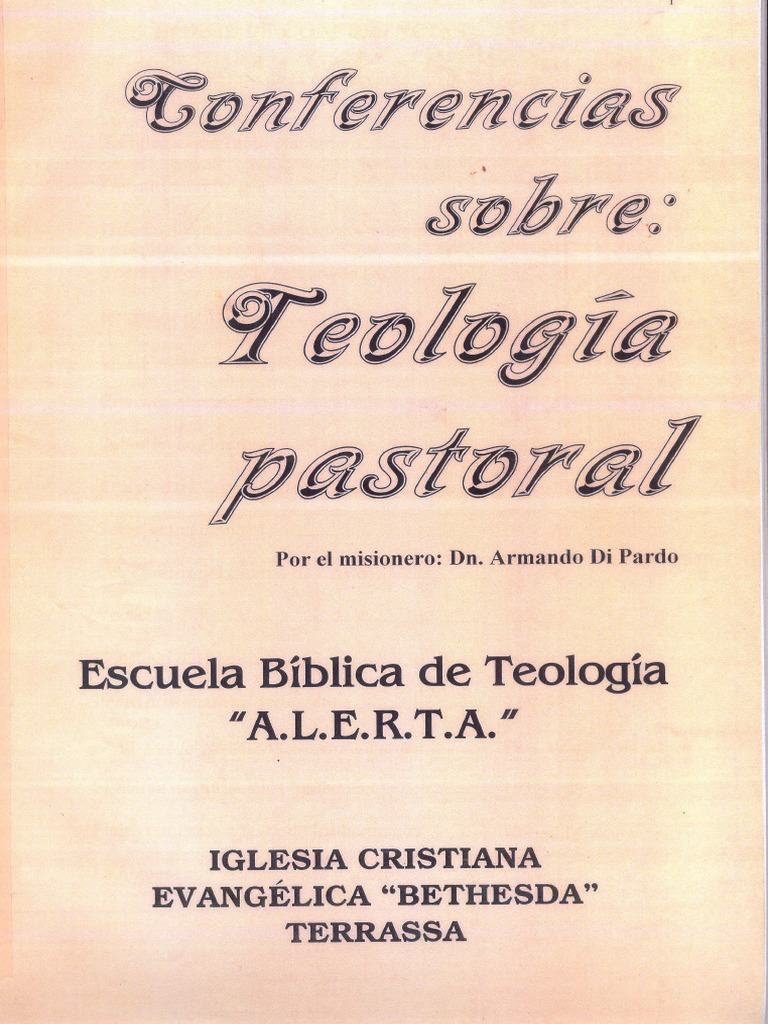 Teologia Pastoral | PDF