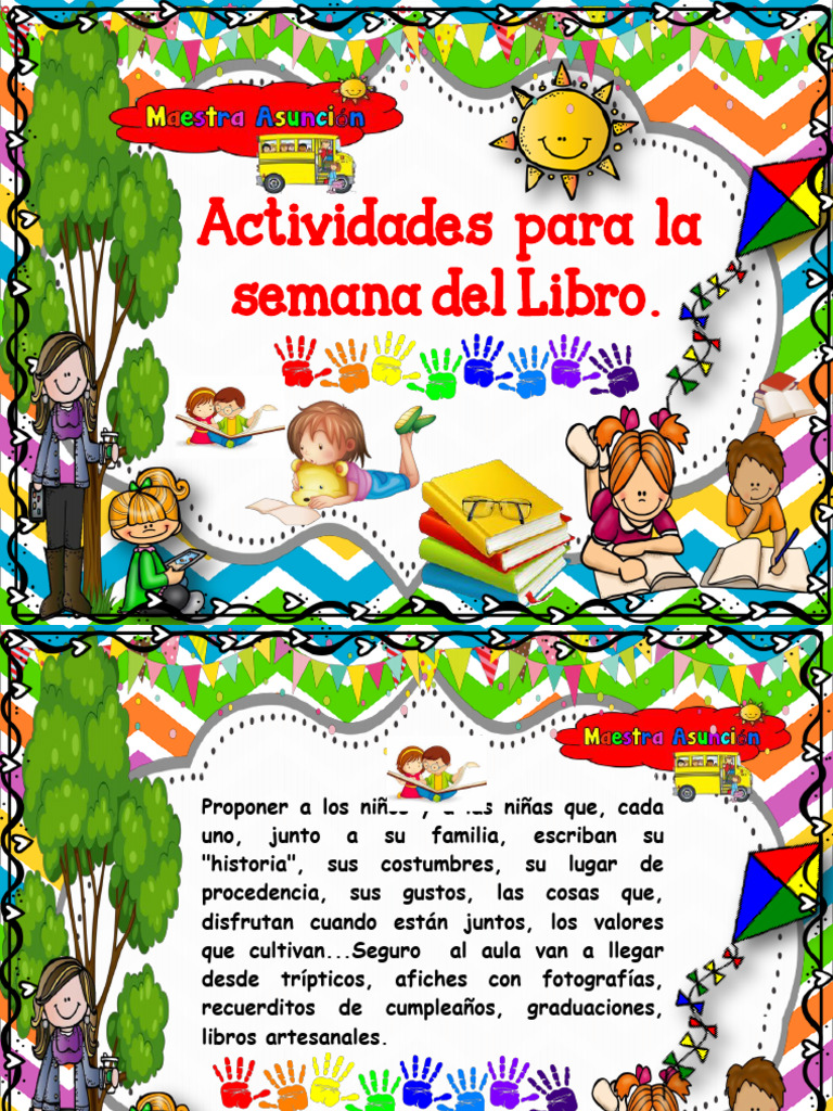 Actividades para El D A Del Libro - PDF Filename Utf 8''actividades para El Día Del Libro | PDF