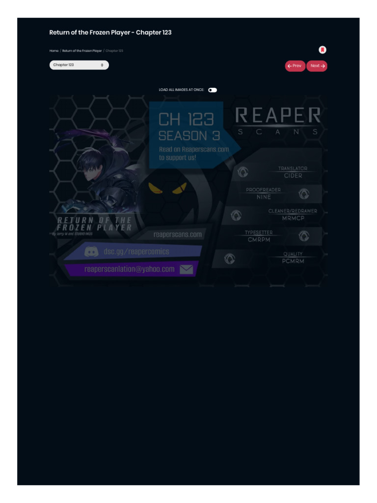 Toonily Com Serie Return of The Frozen Player Chapter 123 | PDF
